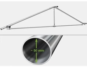 Zahradní Párty stan 4x6m Professional Plus Barva: Bílá