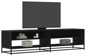 TV skříňka černá 180,5 x 40 x 46 cm kompozitní dřevo 3300800
