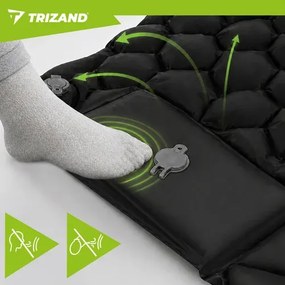 Samonafukovací turistická matrace Trizand - 190 x 60 cm s vestavěnou pumpou