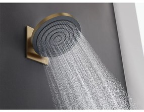 Hansgrohe Pulsify, nástěnné připojení pro hlavovou sprchu 260, kartáčovaný bronz, HAN-24149140