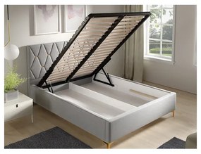 Čalouněná manželská postel Infeli 1, Rozměr postele: 160 x 200 cm, Barva:: Manila 02