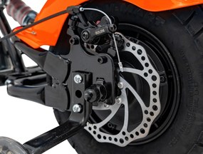 Ramiz Motocykl Chopper Warrior oranžový