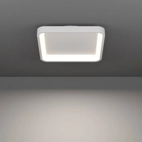 Eglo 901913 - LED RGBW Stm. str. svíti. LORETELLO-Z LED/20W/230V 35x35cm bílá