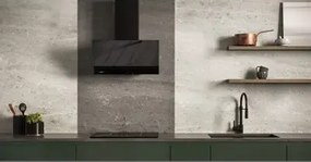 Maan Vertical Glass 60 černá / Odsavač par / Komínový / dálkové ovládá
