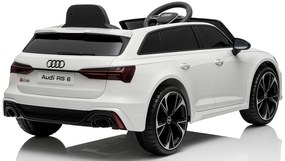 Elektrické autíčko Audi RS 6 bílé
