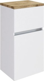 XXXLutz SPODNÍ SKŘÍŇKA, bílá, bílá, 40/79/35 cm Held - Koupelnové série - 000307010003