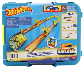 Hot Wheels Track Builder Dráha v boxíku - blesky HMC03