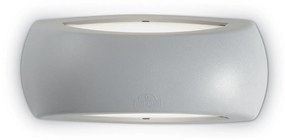 Venkovní nástěnné svítidlo Ideal Lux Francy-1 AP1 grigio 123738 šedé