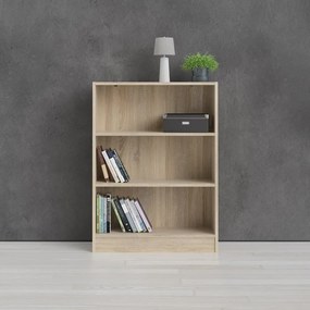 Knihovna v dekoru dubu 79x107 cm Basic - Tvilum