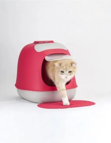 United Pets Minú toaleta pro kočky tmavě šedá/šedá