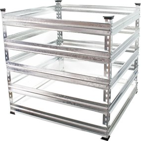 Kompostér Wiltec – 120 × 120 × 90 cm, 1300 l (61969)