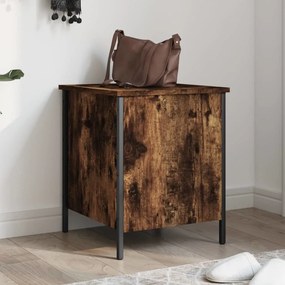vidaXL Úložná lavice 40 x 42,5 x 50 cm kompozitní dřevo [839009] Barva: kouřový dub