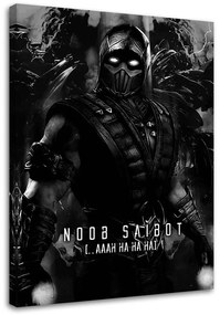 Gario Obraz na plátně Hra Mortal Kombat Postava Noob Saibot - SyanArt Rozměry: 40 x 60 cm