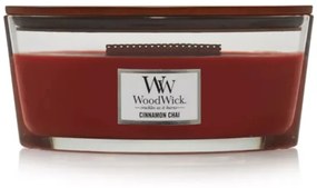 WoodWick vonná svíčka s dřevěným knotem Elipsa Elipsa Cinnamon Chai 453,6 g