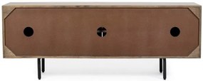 BIZZOTTO dřevěný TV stolek DARSEY 53x140 cm 0746870