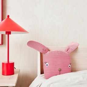 Červená kovová stolní lampa (výška 50 cm) Kasa – OYOY Living Design