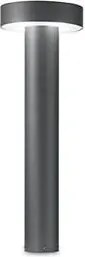 ILUX 153193 Venkovní sloupkové svítidlo Ideal Lux Tesla PT4 Small antracite 153193 šedé 60cm IP44 - IDEALLUX