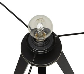 Kokoon Design Stojací lampa Trivet Barva: šedá/přírodní FL00350GRNA