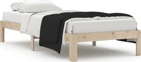 vidaXL Rám postele masivní borovice 90 x 200 cm [810352] Barva: Bílá