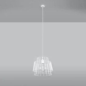 Sollux Lighting Závěsné svítidlo GATE bílé