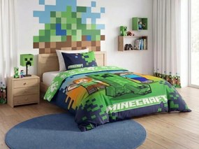 Dětské povlečení MINECRAFT HEROES barevné Rozměr povlečení: 70 x 80 cm | 140 x 200 cm