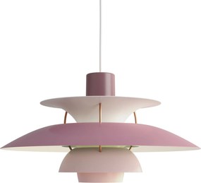 Závěsná lampa PH 50 cm odstíny růžové