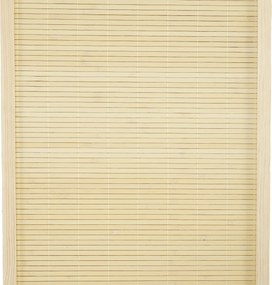 HOMCOM Bambusový paravan do interiéru 4 panely 180 x 180 cm - Přenosný paravan