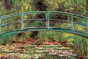 Postershop Fototapeta vliesová: Claude Monet, Jezírko s lekníny - 152,5x104 cm