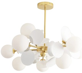 Toolight Moderní designové osvětlení APP1565-12 Gold/White