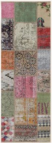 Pratelný běhoun's nízkým vlasem Patchwork