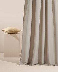 Room99 Závěs na terasu/Verandu/Altánku AURA na kroužcích Barva: Tmavě šedá/Stříbrná, Velikost: 180 x 250 cm