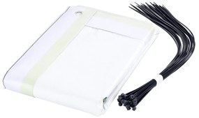 Žluto-zelená plastová balkonová zástěna 500x85 cm Butterfly – Maximex