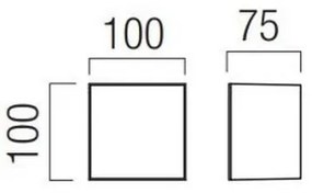 Redo 90321 - LED Venkovní svítidlo KODIAK LED/5W/230V 4000K 10 cm IP65 bílá