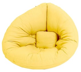 Žluté Dětské variabilní křeslo Mini Nido – Yellow 60 × 75 × 80 cm KARUP DESIGN