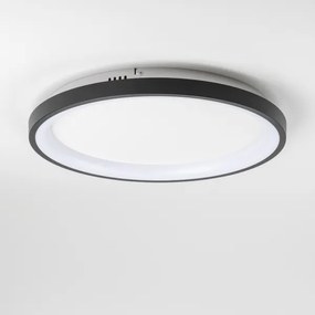 Brilagi -LED Stmív. stropní svítidlo FALCON SLIM LED/42W/230V pr. 50 cm černá+DO