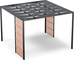 Blumfeldt Shade Cove Vert, pergola, 3 x 3 m, boční stěny, práškově lakovaná barva, odolná vůči povětrnostním vlivům
