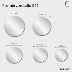 Zrcadlo Pure R25