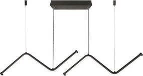 LED Solution Černé závěsné LED svítidlo designové 100cm 12W 6937