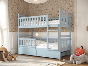 Rkids | Patrová postel Rino 90x190 Modrá