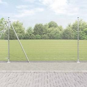 Svařovaná drátěná plotina s betonovou základnou 25 x 1,4 m 3352324