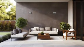 Kanlux 45816 - Venkovní nástěnné svítidlo LERTO 1xE27/15W/230V IP54 černá