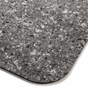 Antracitová koupelnová předložka 50x80 cm Granite – douceur d'intérieur