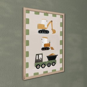 Dětský obrázek 30x40 cm Baby The Builder – Styler