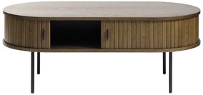 Designový konferenční stolek Vasiliy 120 cm kouřový dub