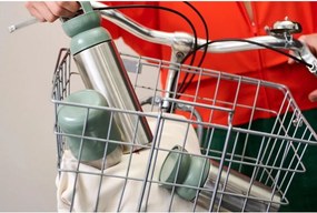 Černá/ve stříbrné barvě lahev z nerezové oceli 500 ml Vita – Mepal