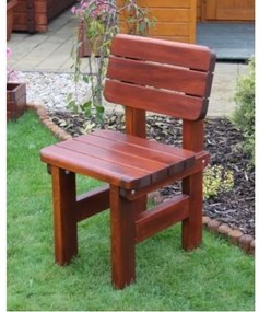 Dřevěná zahradní židle ROVNÁ - 3D5500