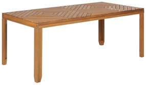 Zahradní stůl Blas (světlé dřevo) (pro 8 a více osob). 1077943