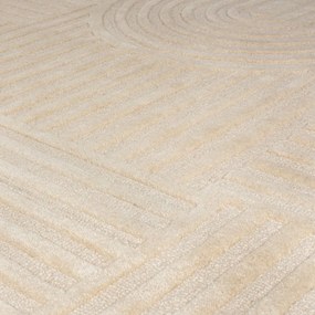 Kusový koberec Solace Zen Garden Natural, 120x170, béžová, obývacia izba, Flair Rugs