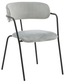 Jídelní židle Arrow, 2ks, šedá, S58xD61xV79