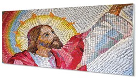 akrylový obraz mozaika Jesus 120x60 cm